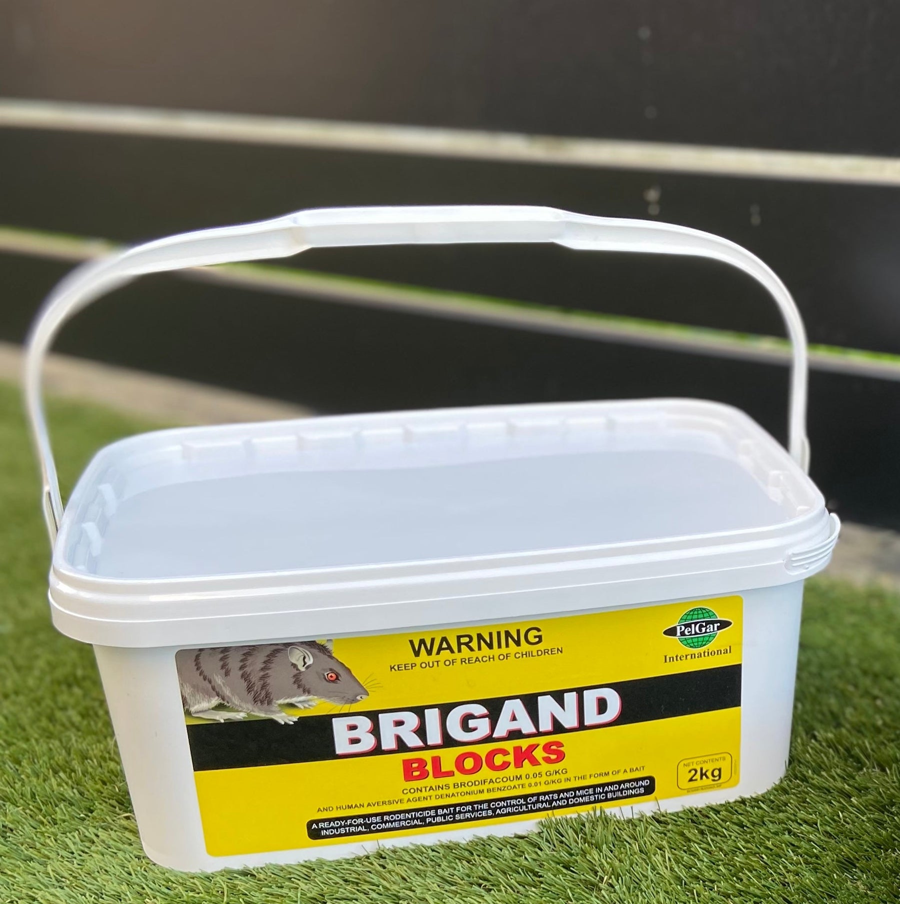 Brigand Rodent Block 2Kg | Effective Bait | Viking Pest NZ